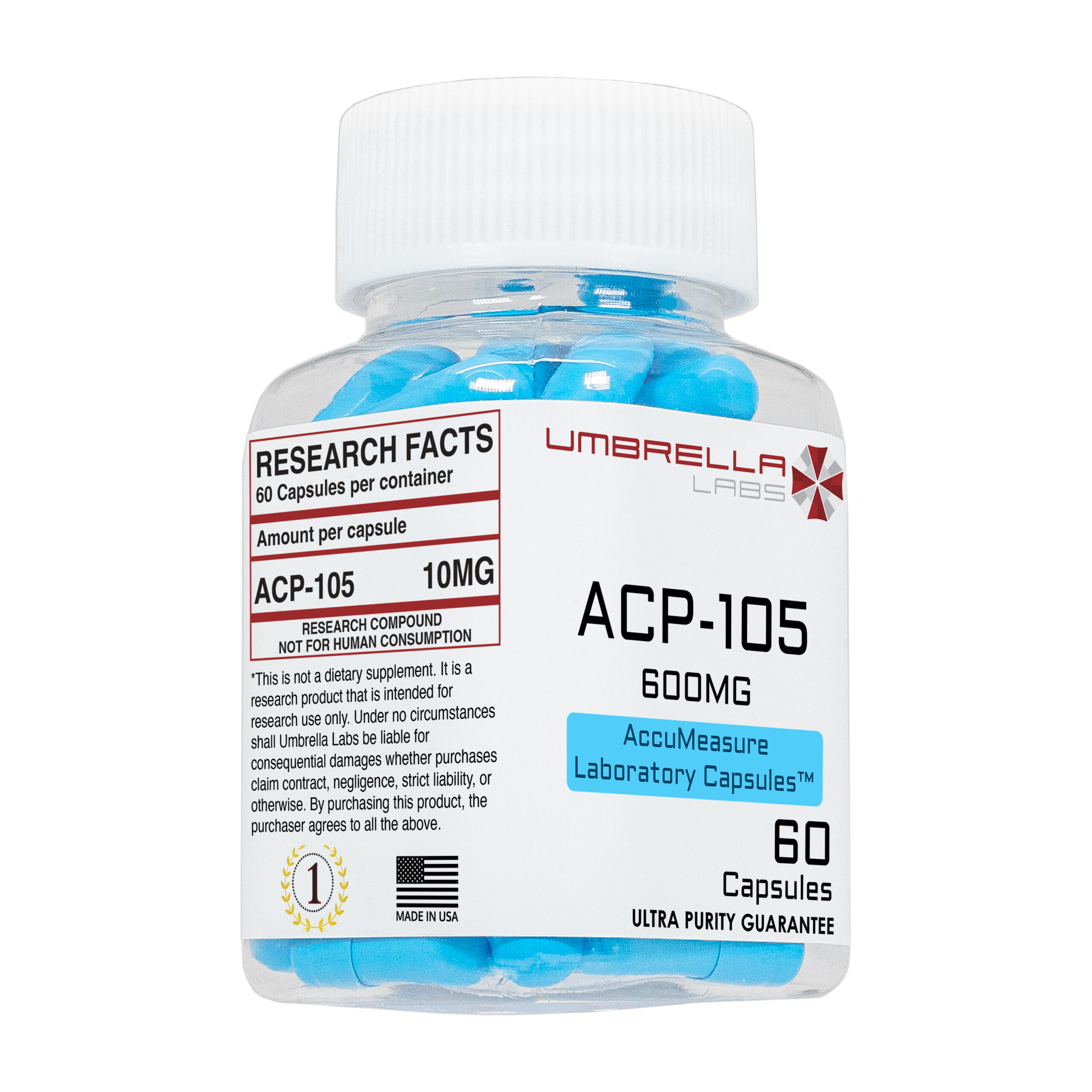 ACP-105 SARM POWDER (60 CAPSULES) (10MG/CAPSULE, 600MG TOTAL ...