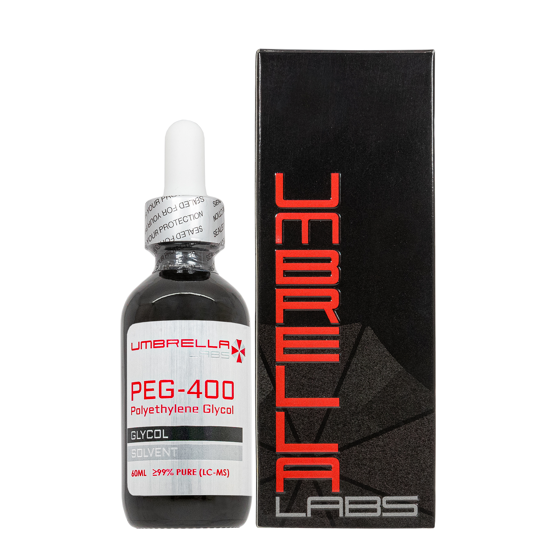 PEG 400 SOLVENT – 60ML BOTTLE – UMBRELLA Labs