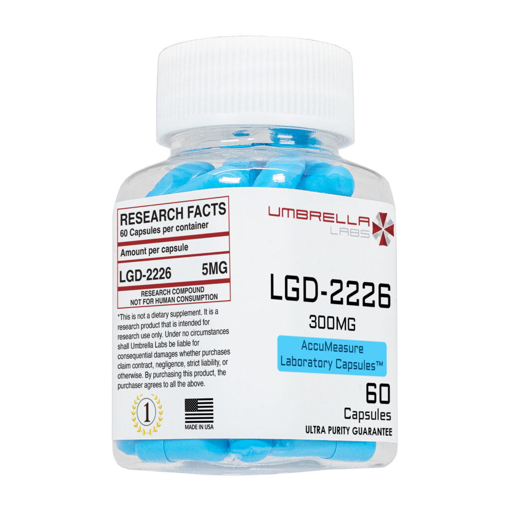 LGD-2226 SARM POWDER (60 CAPSULES) (5MG/CAPSULE, 300MG TOTAL ...