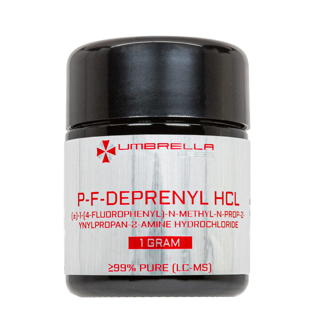 P-F-DEPRENYL HCL POWDER (1 GRAM) – UMBRELLA Labs