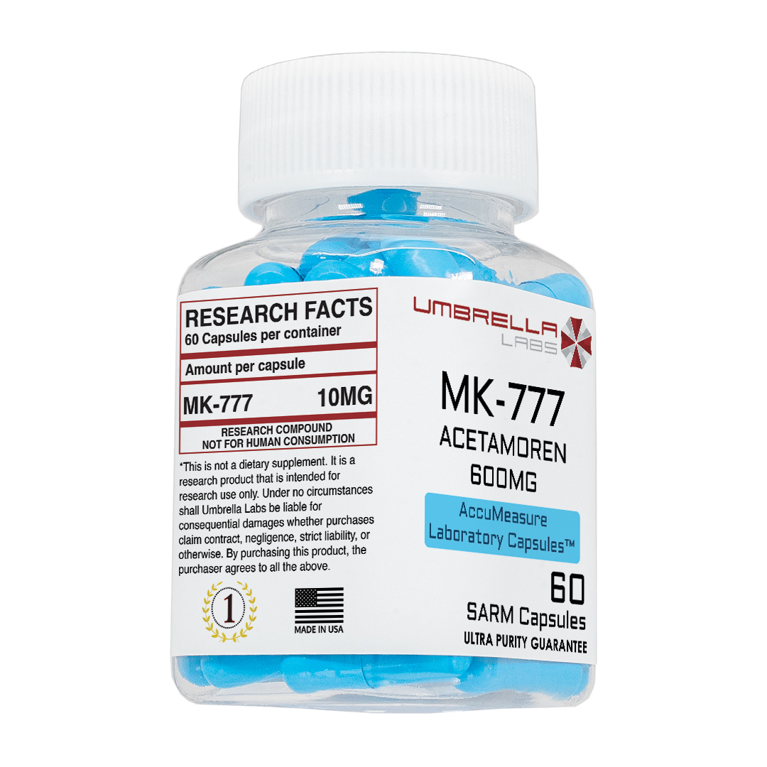 MK-777 ACETAMOREN SARM POWDER (60 CAPSULES) (10MG/CAPSULE, 600MG TOTAL ...
