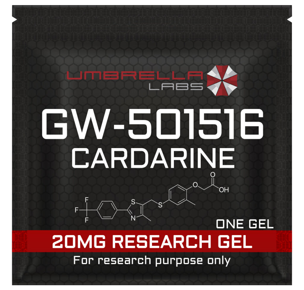 GW 501516 Cardarine SARMs Gel 20MG (Packs of 5, 10 or 30) – UMBRELLA Labs